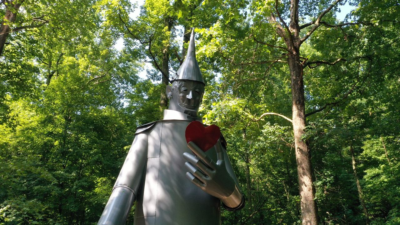 Bernheim gets one-of-a-kind Tin Man sculpture
