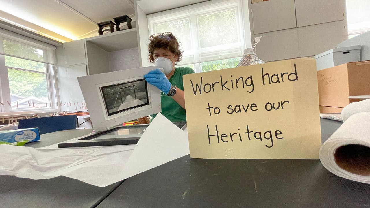 Floods damage archives at Hindman Settlement School