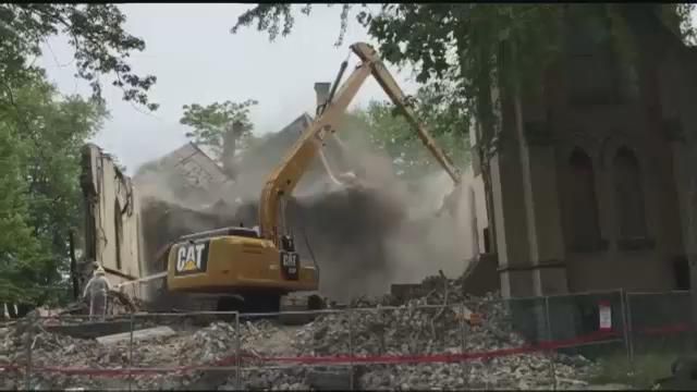 Church Demolition Goes Wrong, Adjacent Home 'Torn in Two'