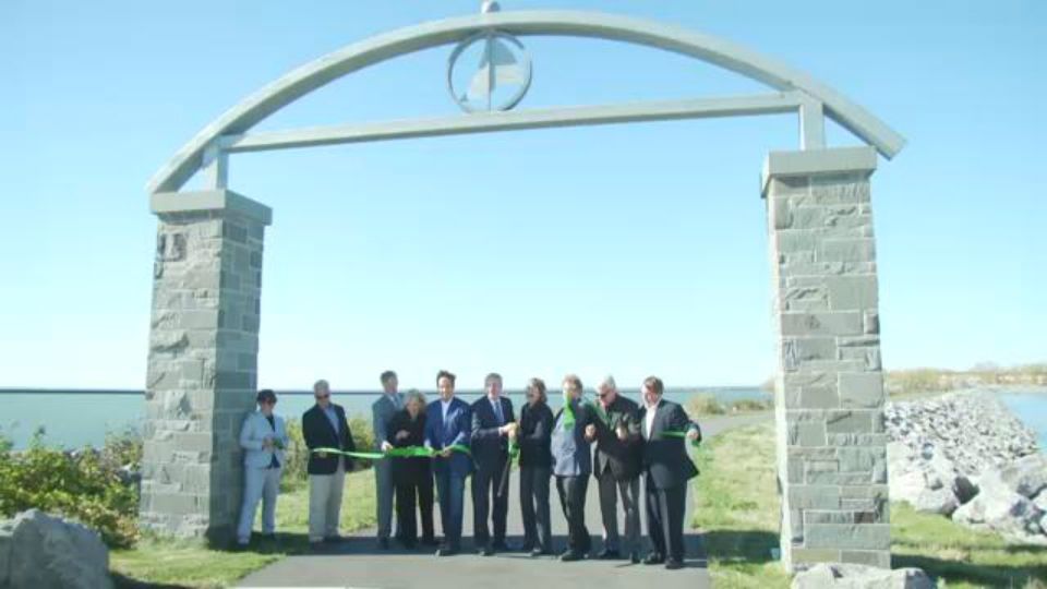 Buffalo Harbor State Park officially dedicated