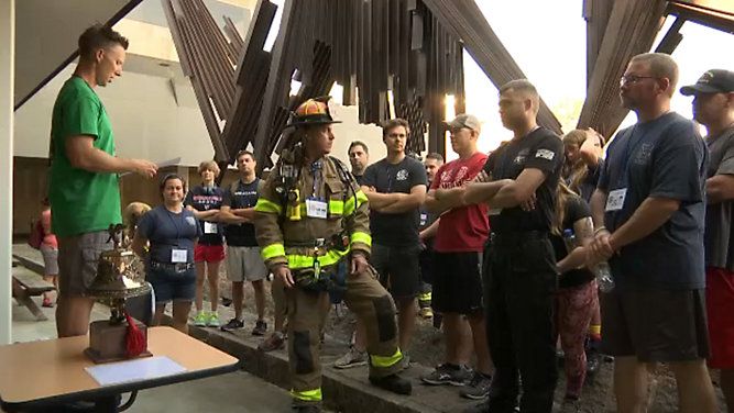 9/11 Memorial Stair Climb in the Southern Tier