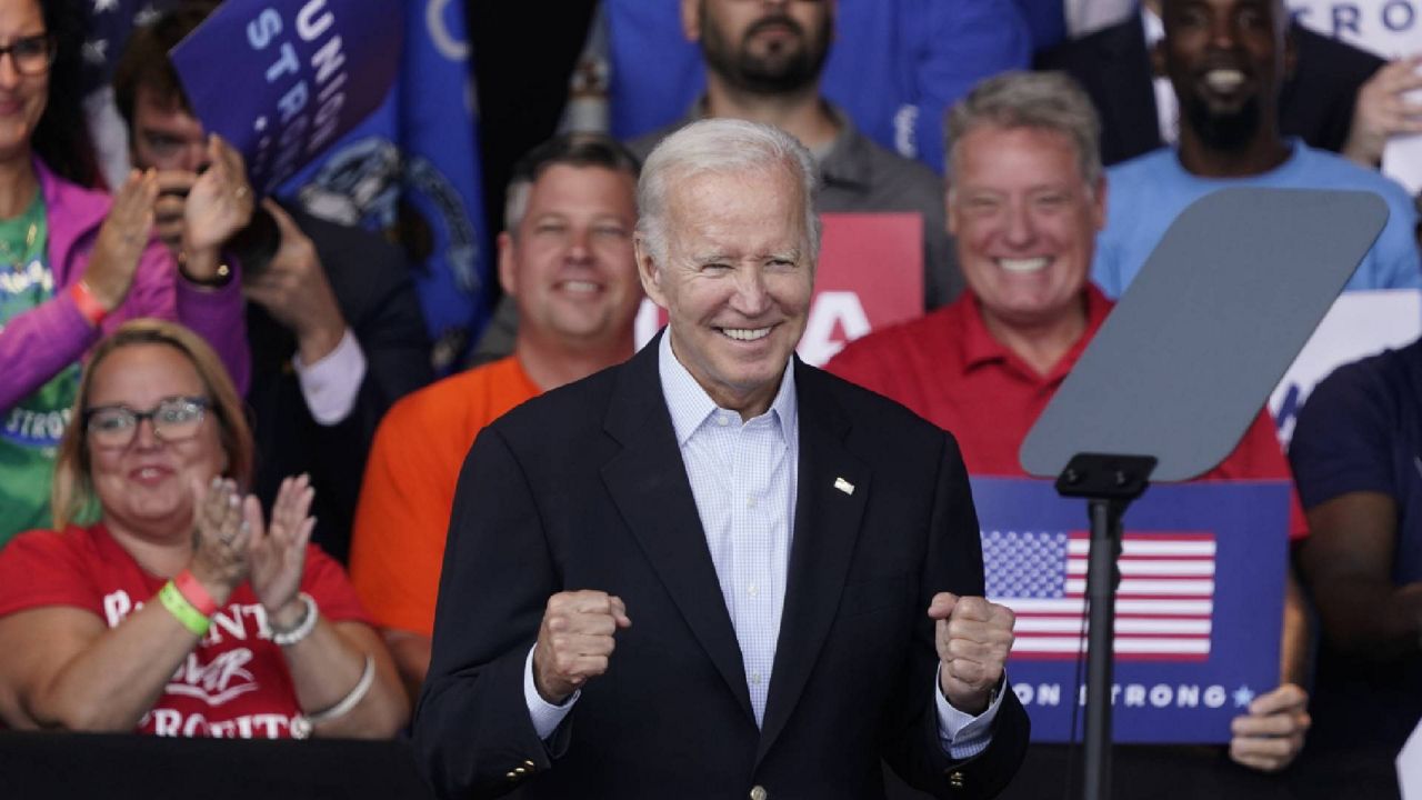 Biden blasts 'extreme' GOP in Labor Day battleground trips