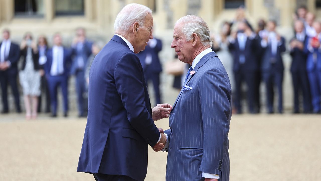 Biden meets with King Charles ahead of NATO summit
