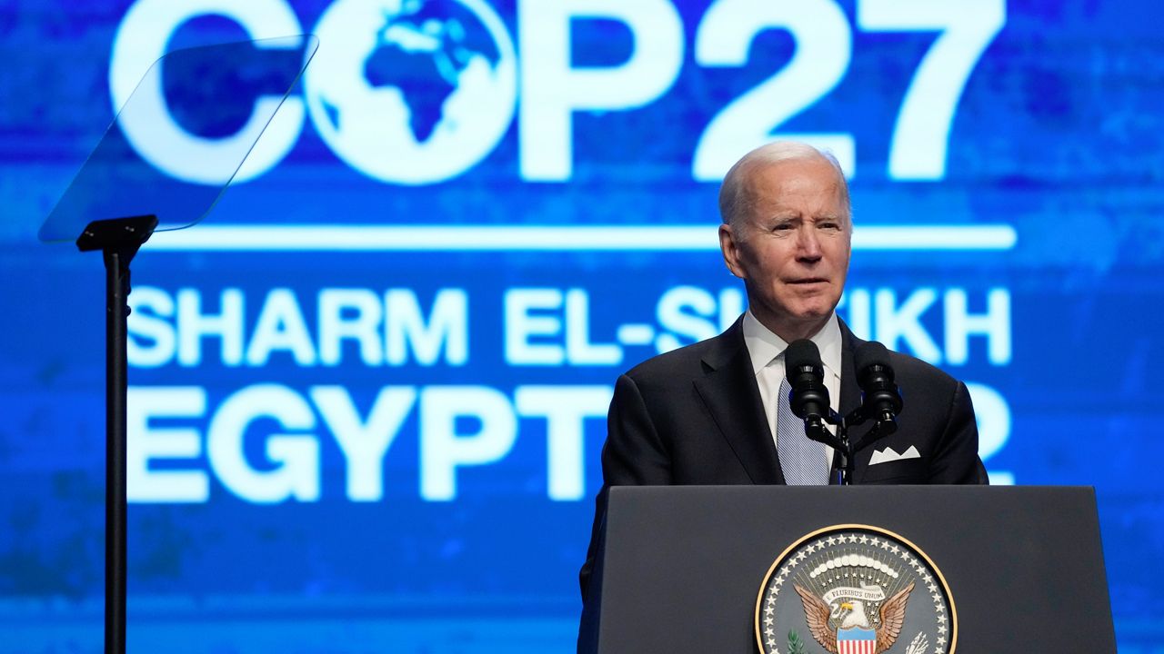At COP 27, Biden 'optimistic' about meeting climate goals