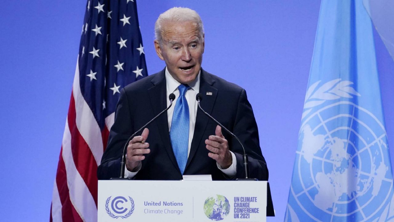 Biden closes trip committing U.S. to be climate leader