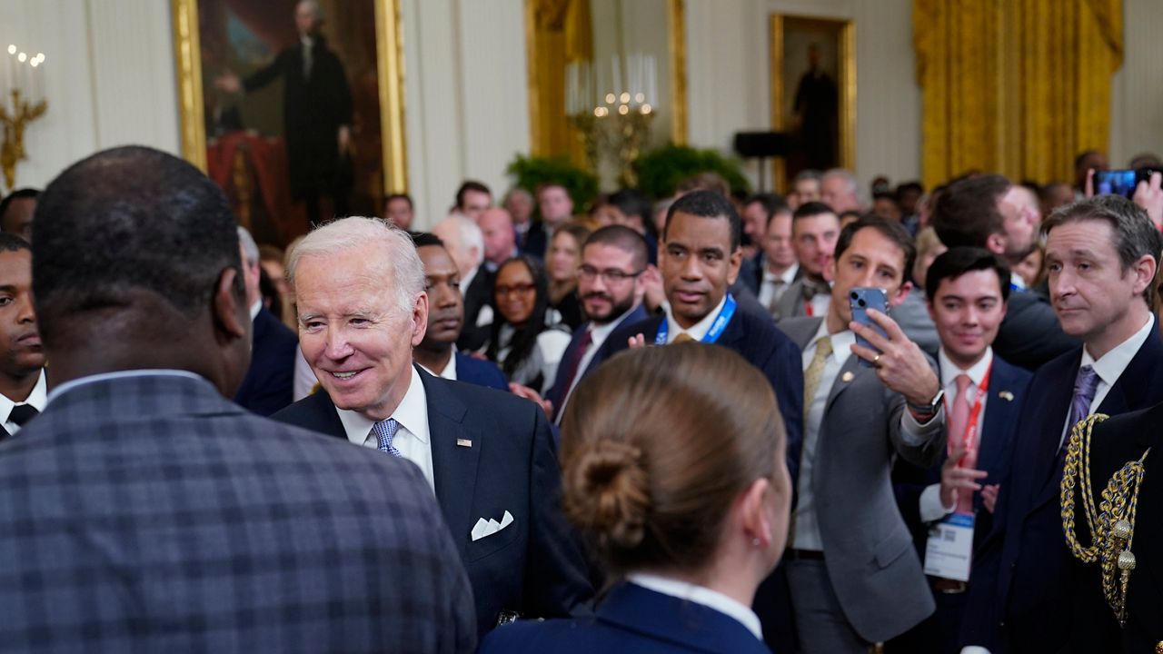 Two years in White House, Biden hosts U.S. mayors