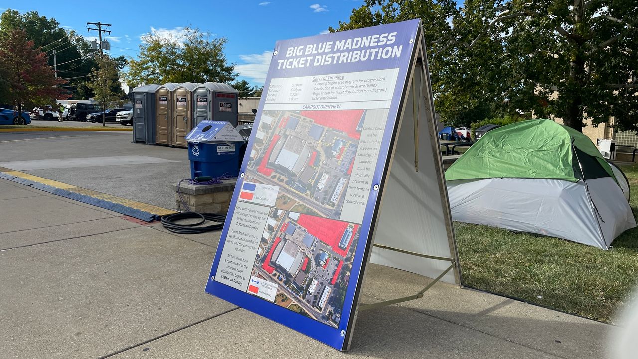 New faces see UK’s Big Blue Madness campout after pandemic