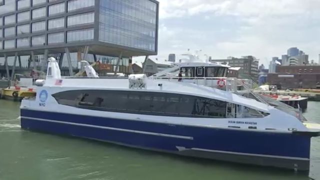 Newest NYC Ferry fleet vessels making a big splash