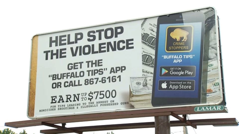 Uptick in shootings prompts Crime Stoppers WNY billboards