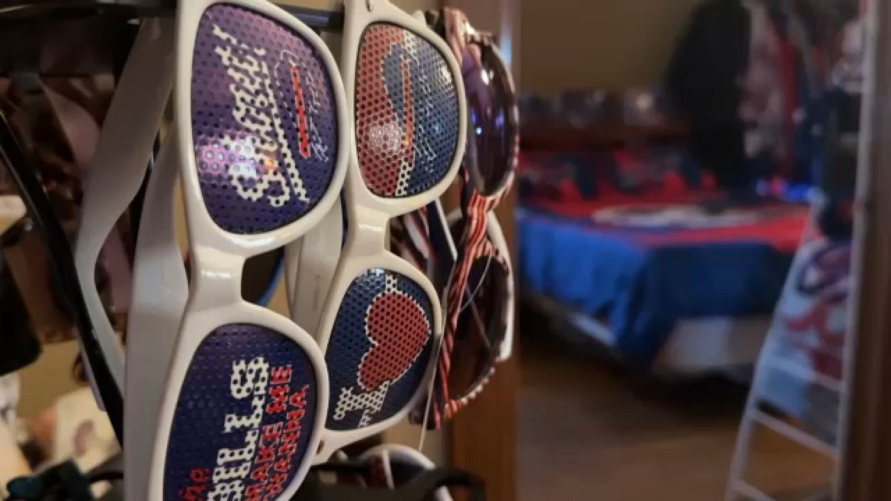 Buffalo Bills superfan inspires through collection