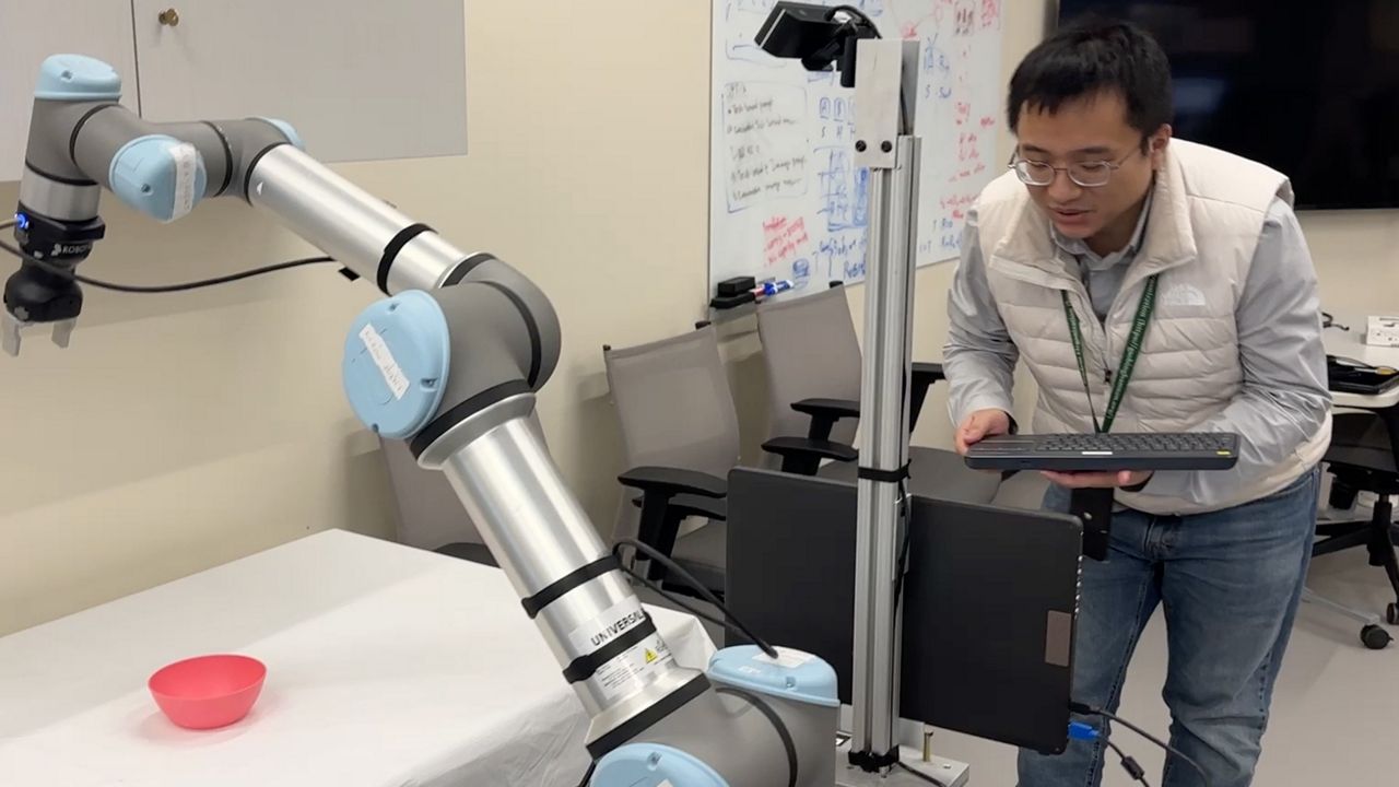 BU students developing new robotic technology