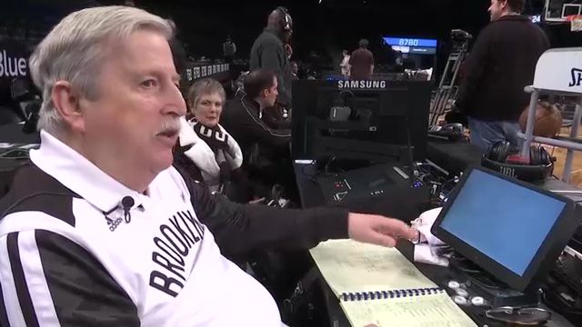 Nets' Official Scorekeeper Marks 50 Years with Team