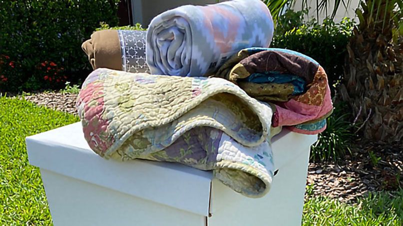 Blanketing Tampa's homeless with necessities and kindness