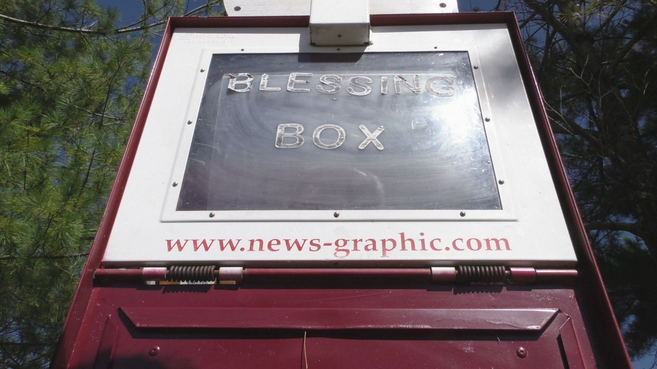 Local church helps feed the hungry with Blessing Box