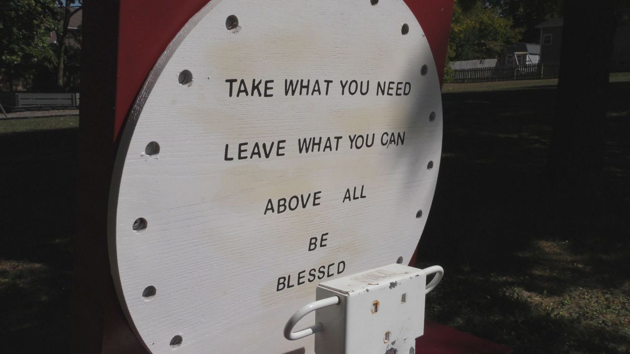 Local church helps feed the hungry with Blessing Box