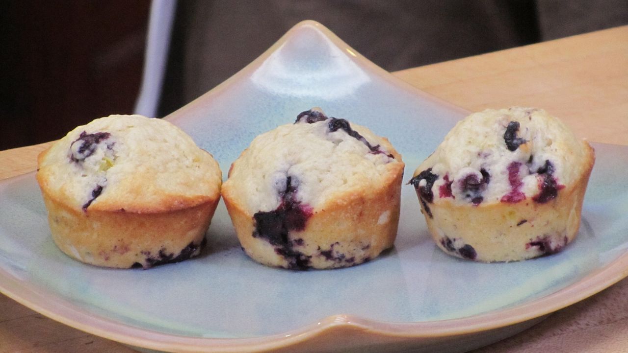 Blueberry Buttermilk Muffins