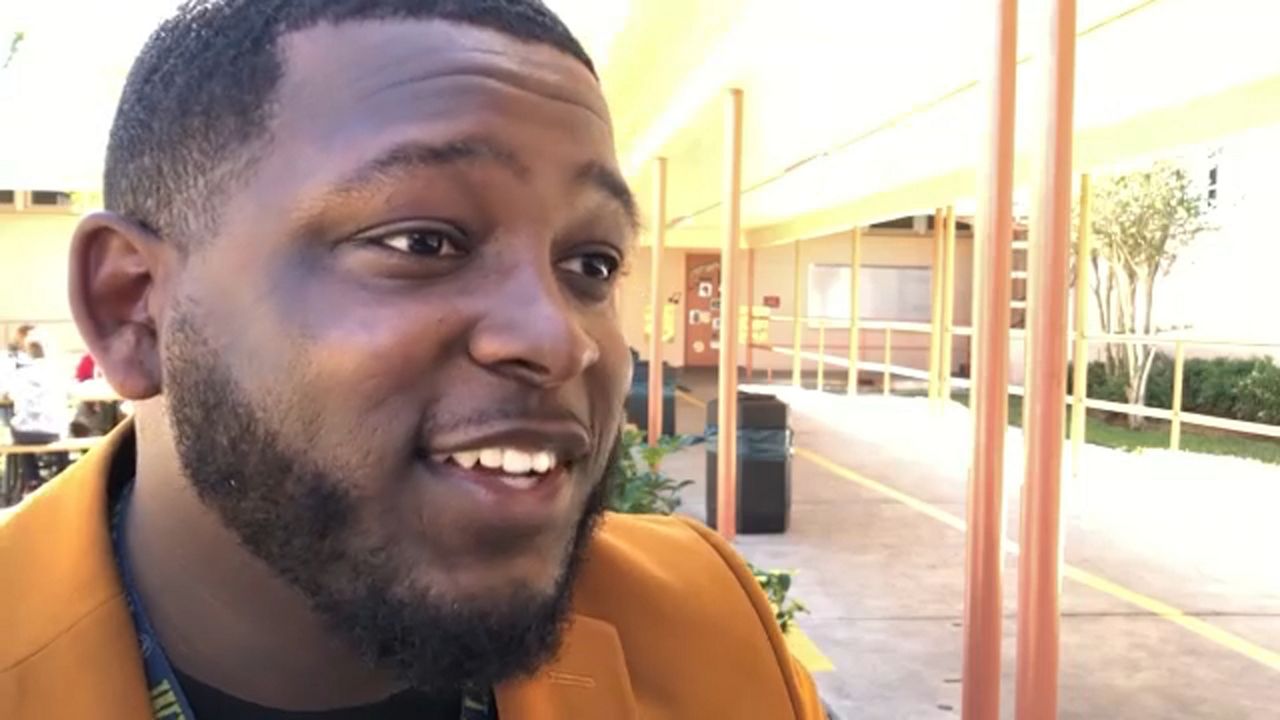 Challenging his students to stay on the right path