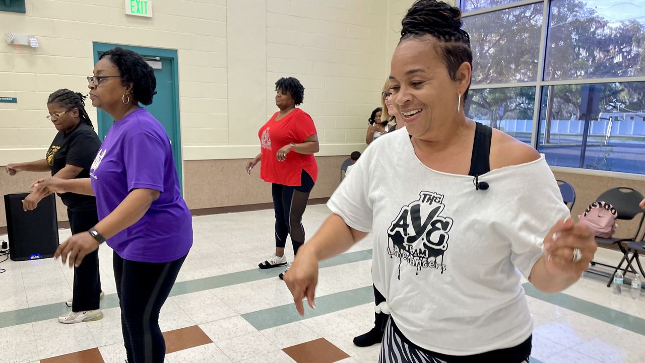 A little soul, a little line dance, a little bit healthier