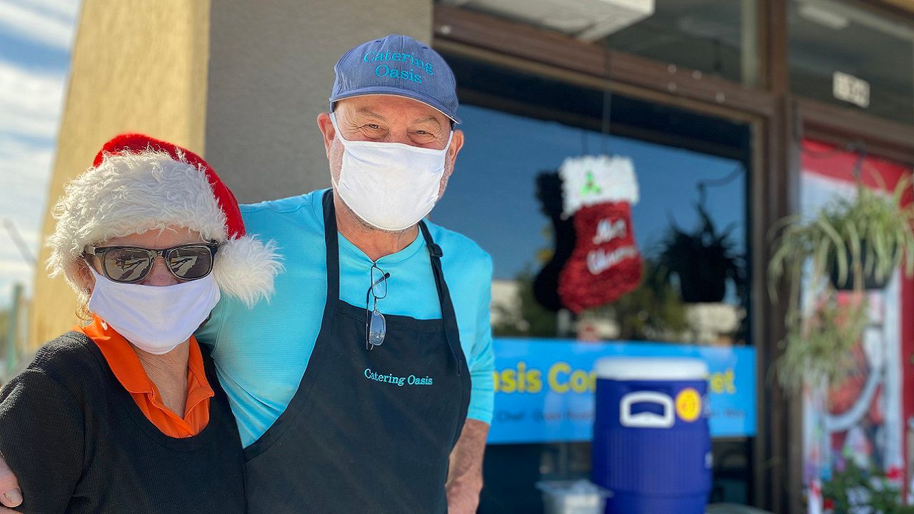 Business Suffering Through Pandemic Puts Fridge Outside To Feed Homeless