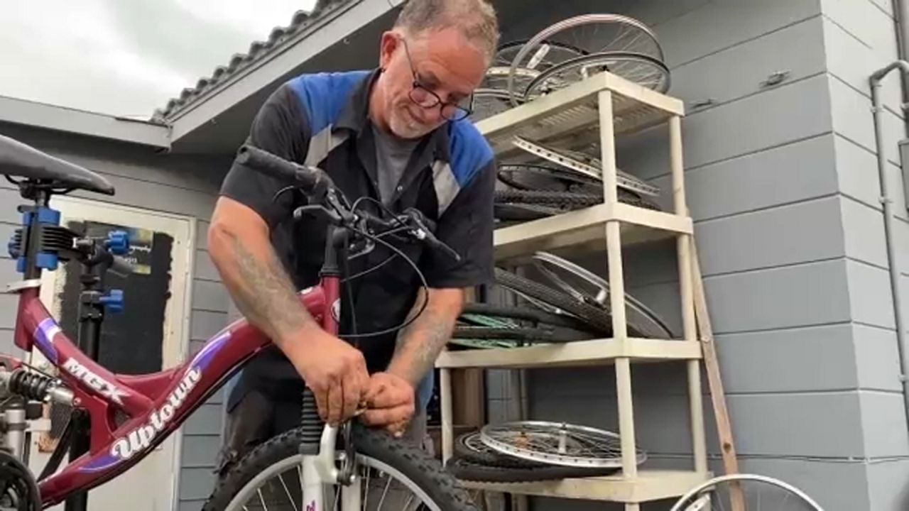 Bringing broken bikes back to new riders