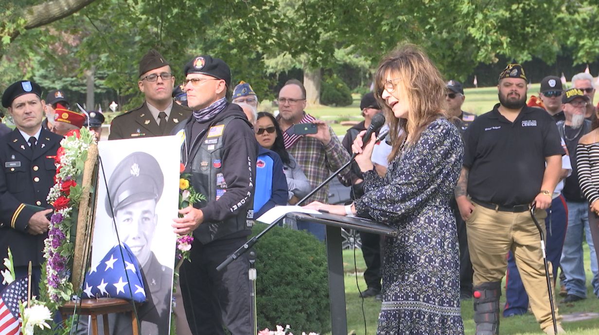 WWII veteran laid to rest 80 years after his plane went down