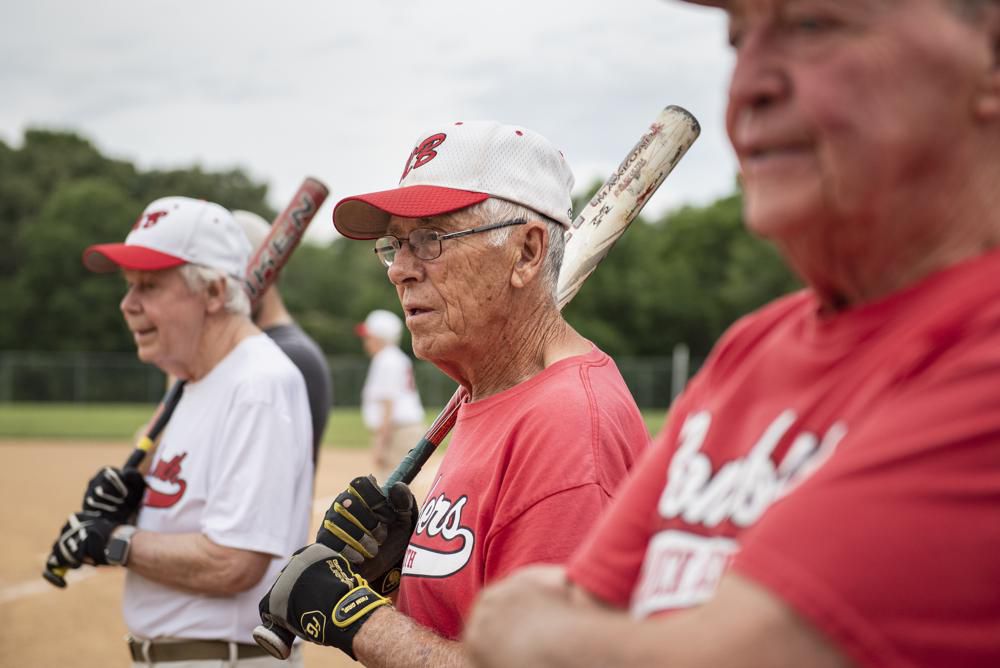 Senior group in North Carolina enjoys playing softball