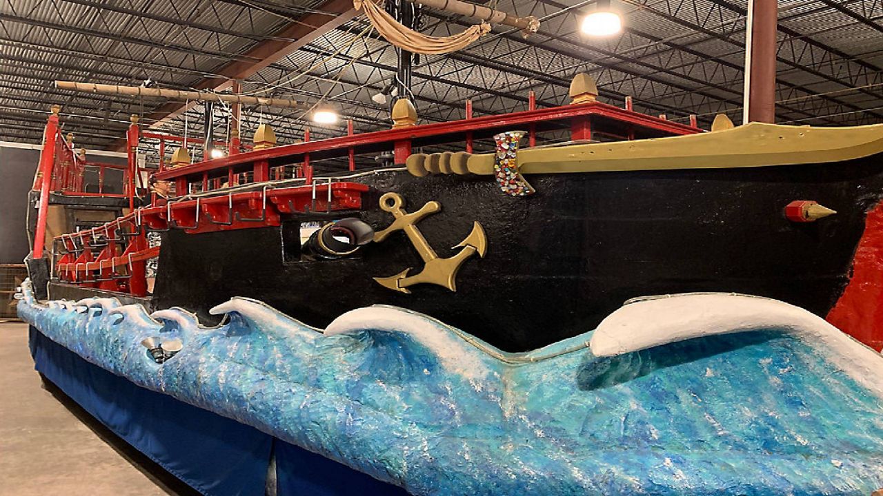 Only in Tampa: Gasparilla pirate parade float for sale