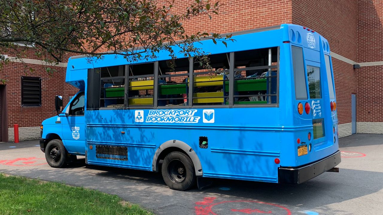 Brockport's Bookmobile is back and delivering books to kids