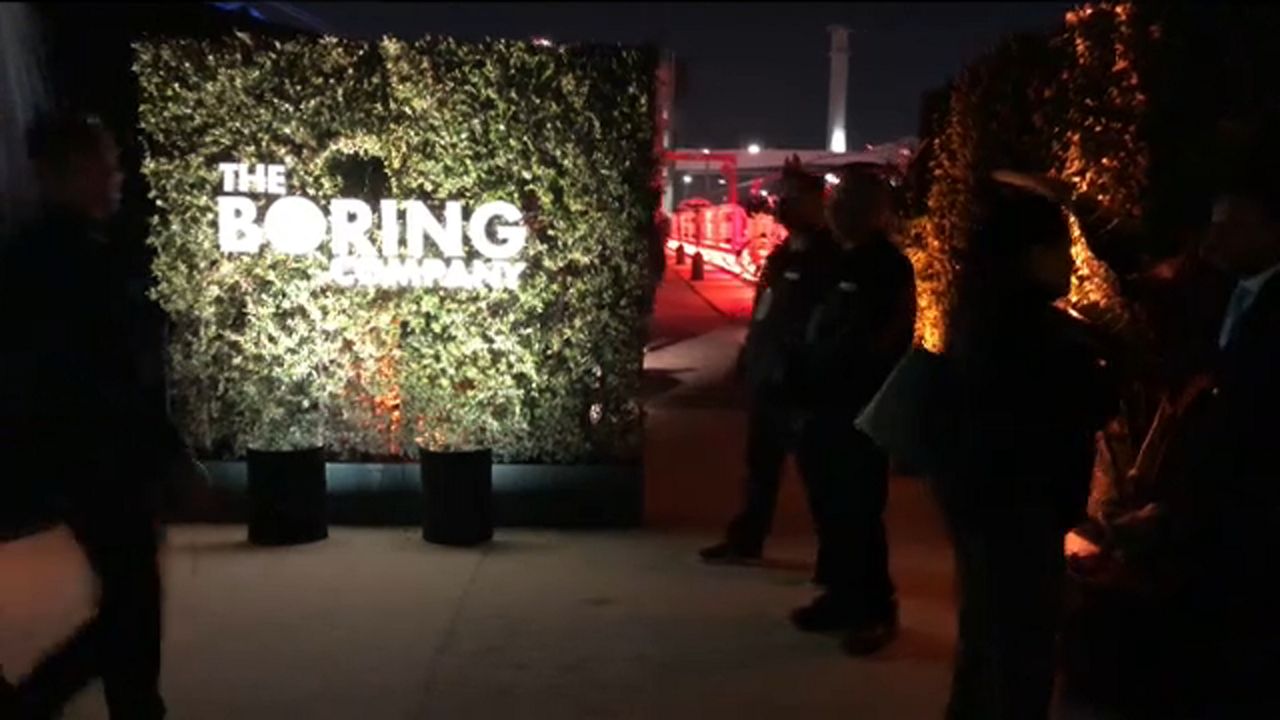 Elon Musk Unveils Boring Hyperloop Test Tunnel in Hawthorne