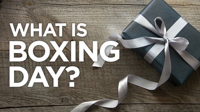 What is Boxing Day?