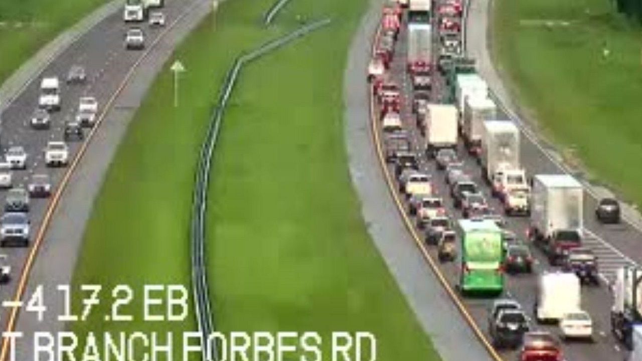 Multi-vehicle crash causes huge I-4 delays
