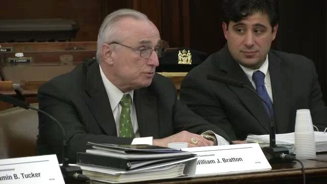 Bratton Says He Doesn't See NYPD Patrolling Homeless Shelters Anytime Soon