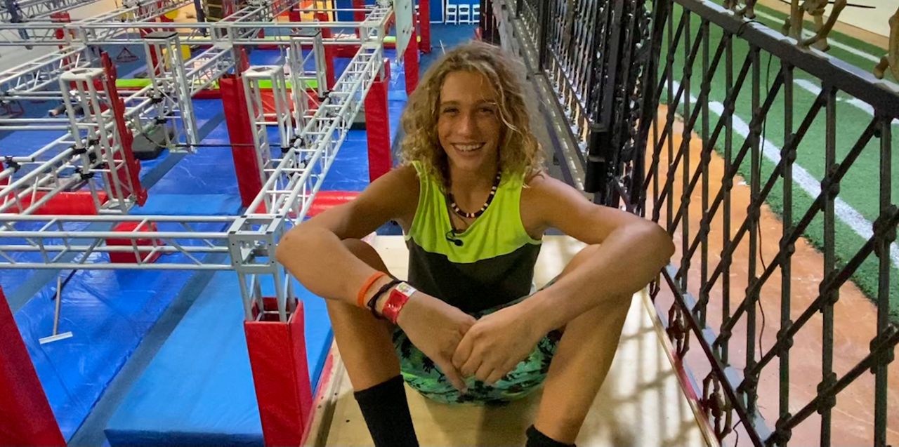 Local ninja warrior overcame eye injury