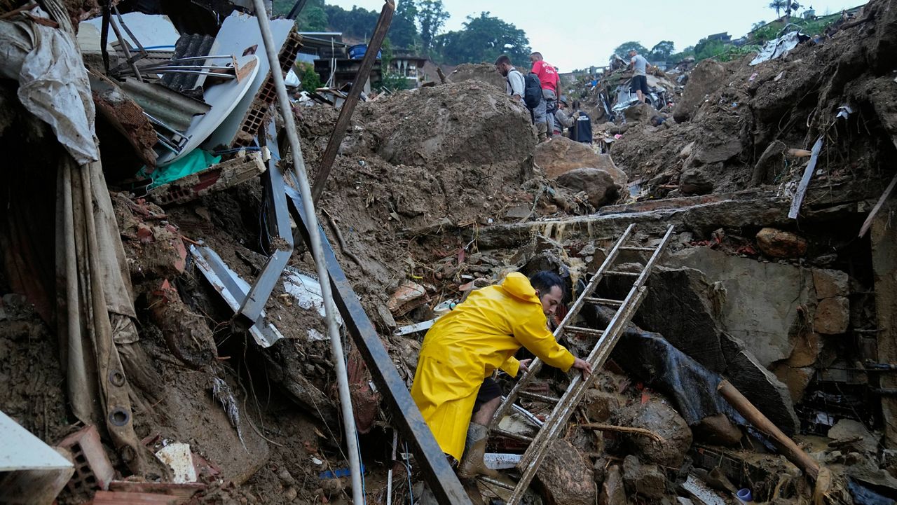 Brazil mudslides kill at least 94, with dozens still missing
