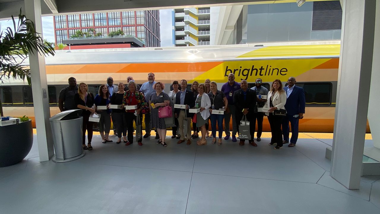 Brevard leaders tour Brightline in pursuit of Cocoa stop