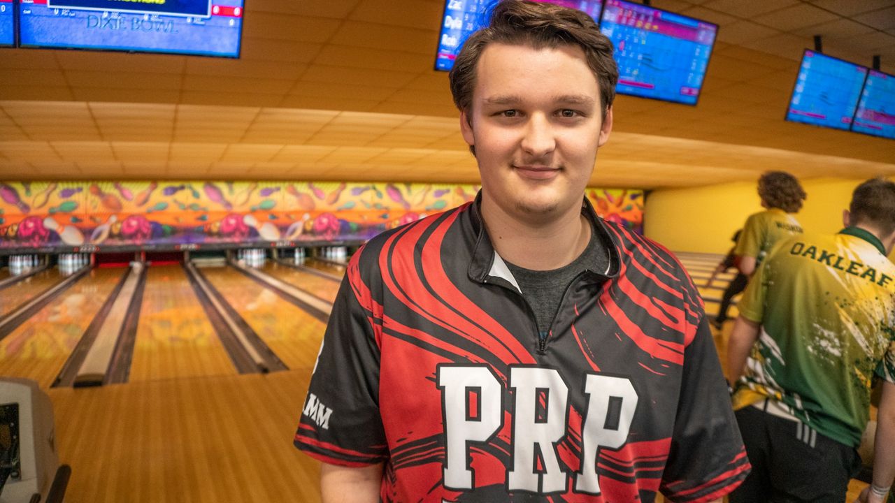 High school senior finds success on the bowling team