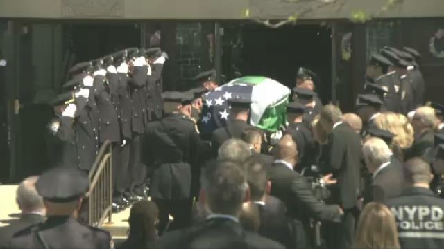 Emotional Farewell to Fallen NYPD Officer