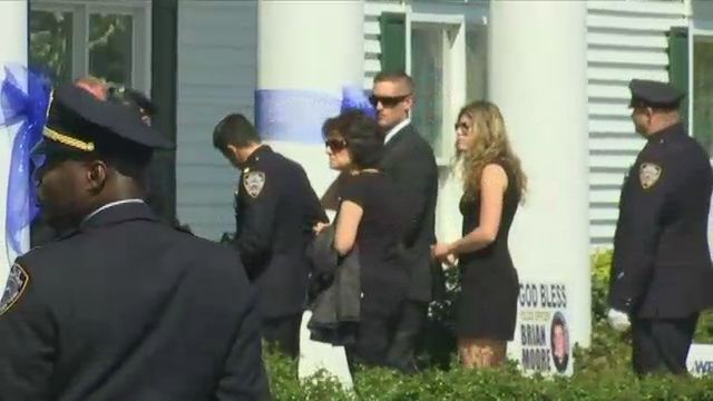 Wake Held for Fallen NYPD Officer Brian Moore