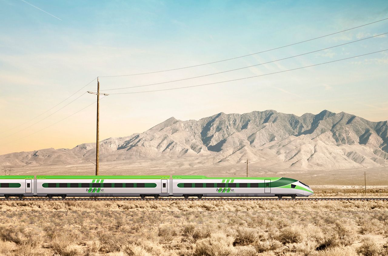 Train connecting LA, Las Vegas expected to open in 2027