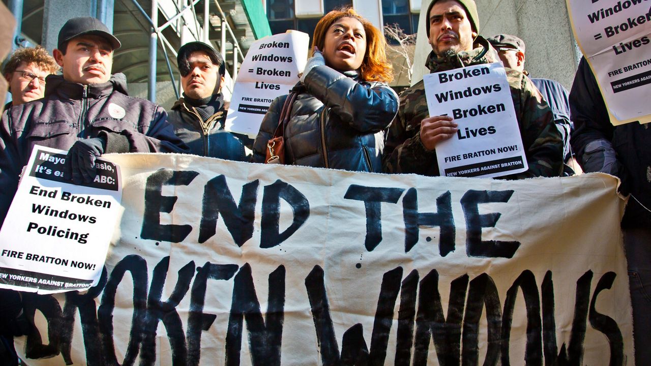 New art exhibit highlights NYPD's 'broken windows' policy