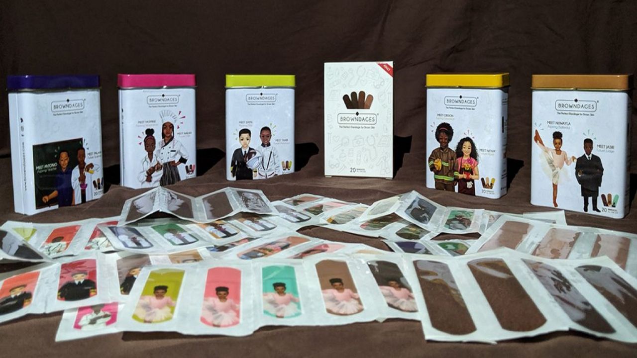 Local Company Making Brown Skin Tone Bandages