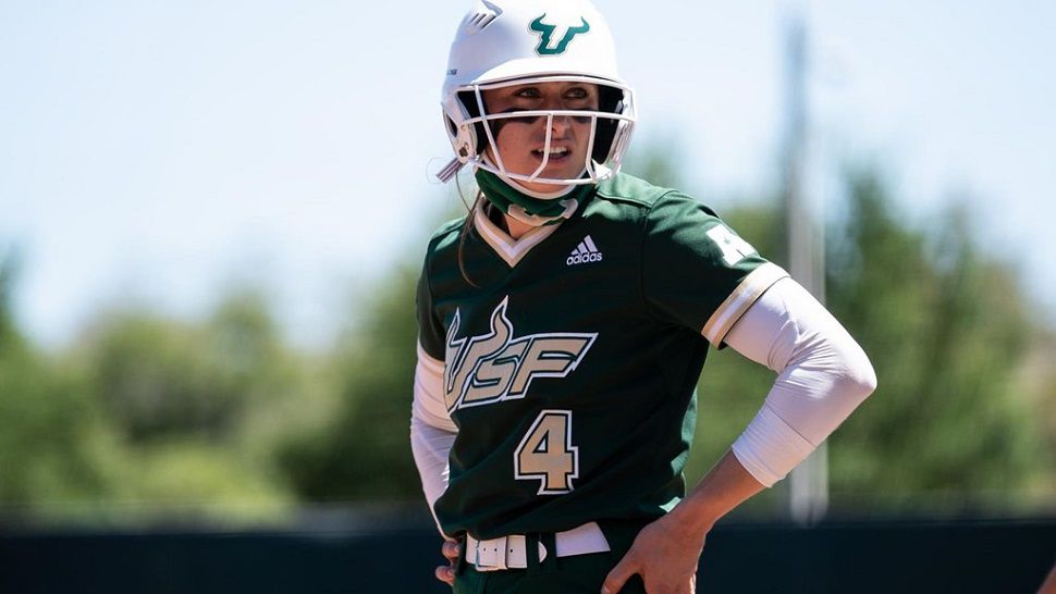 AnaMarie Bruni shines on and off the softball field for USF
