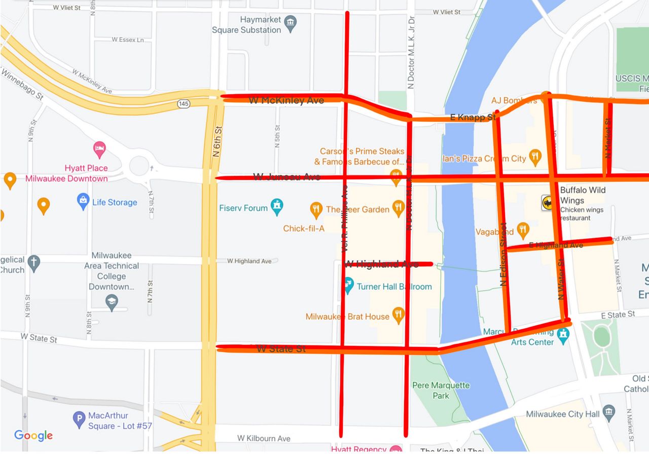 MPD announces road closures surrounding Deer District