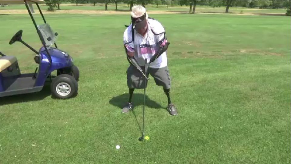 Prosthetics help keep these golfers on the links