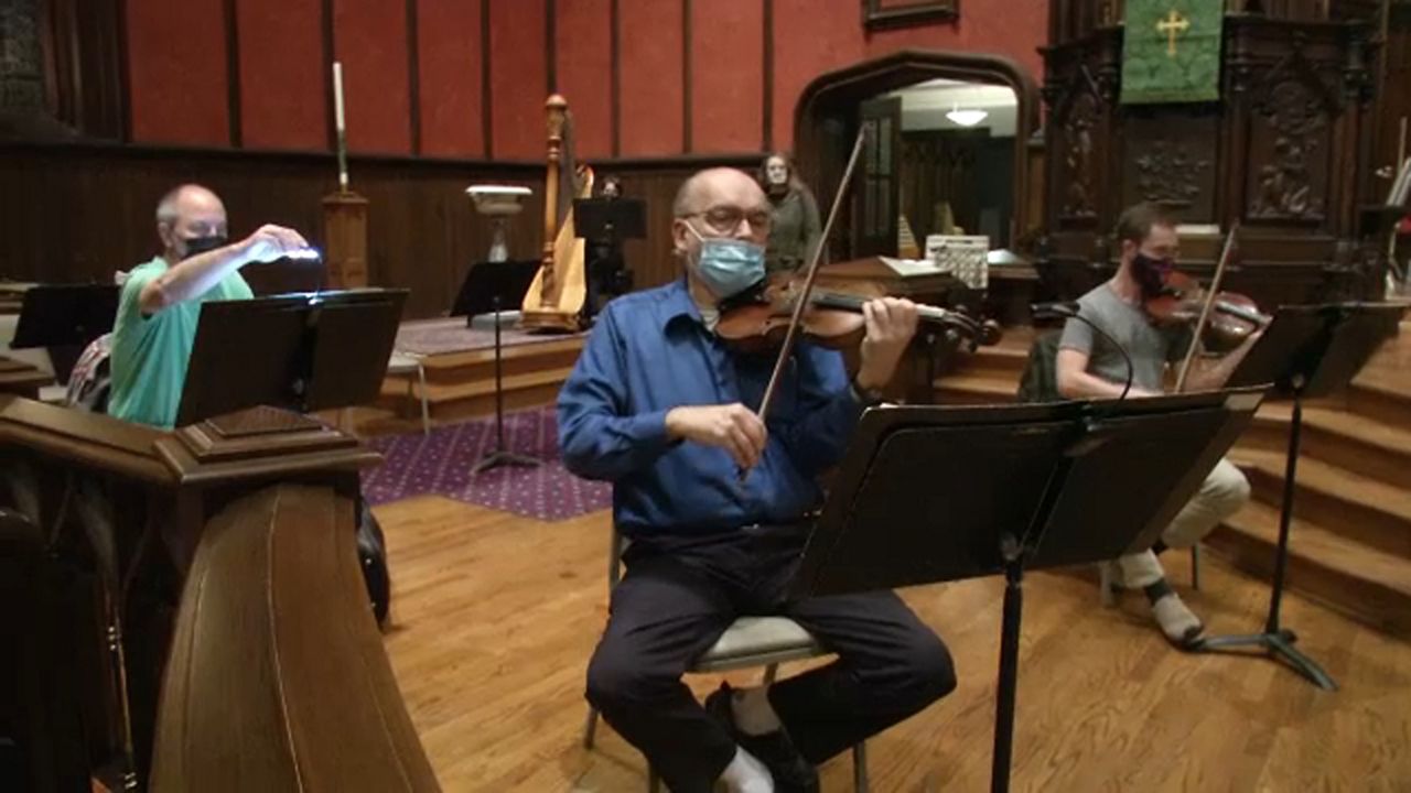 Western New York Chamber Orchestra Practicing Together Again After 8 Months