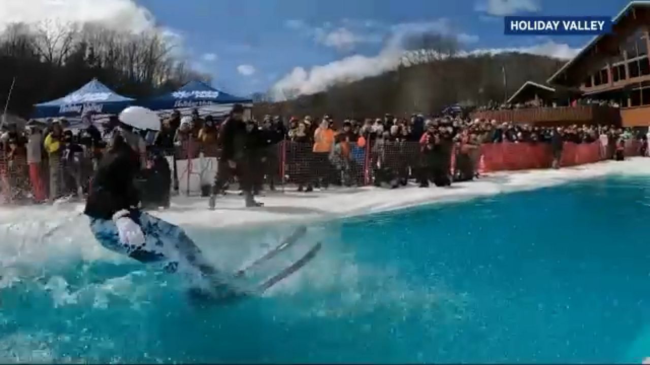Pond skimming returns to Holiday Valley this weekend