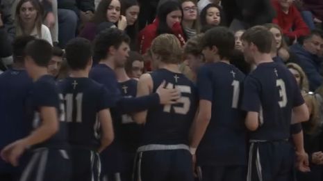 Burke Catholic Boy's Basketball Routs Goshen