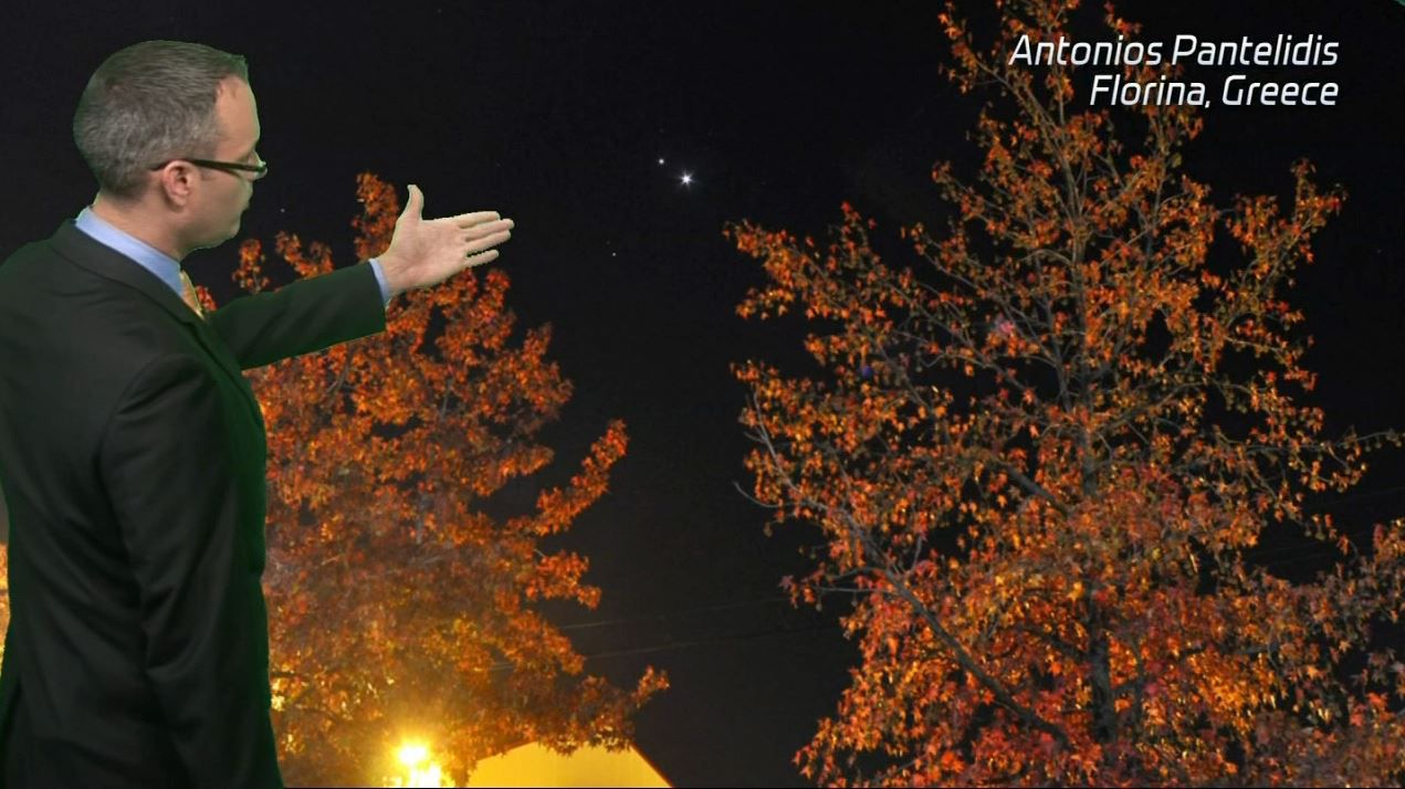 Triangle Of Planets Viewable Before Sunrise