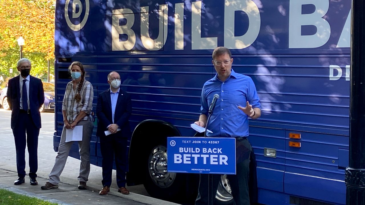 'Build Back Better' bus tour stops in Madison