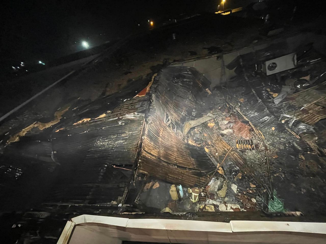 DNR assisting with butter spill clean-up after fire